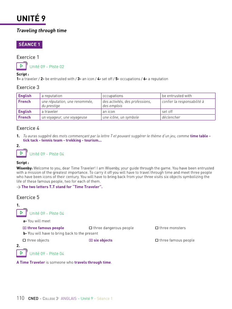 Time Travel Adventure in English Class | PDF | Leonardo Da Vinci