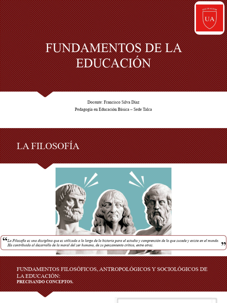 Fundamentos U1 Preparación Prueba | PDF | Pedagogía | Sociedad