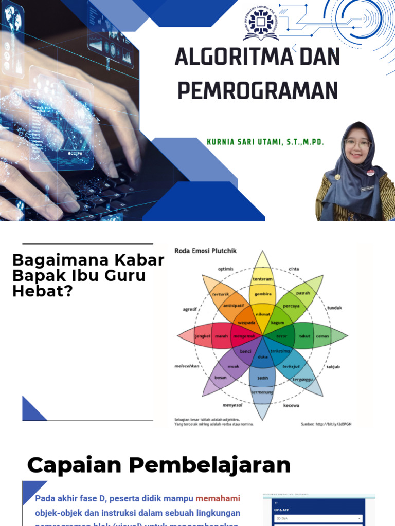 Materi 1 Algoritma Dan Pemrograman | PDF