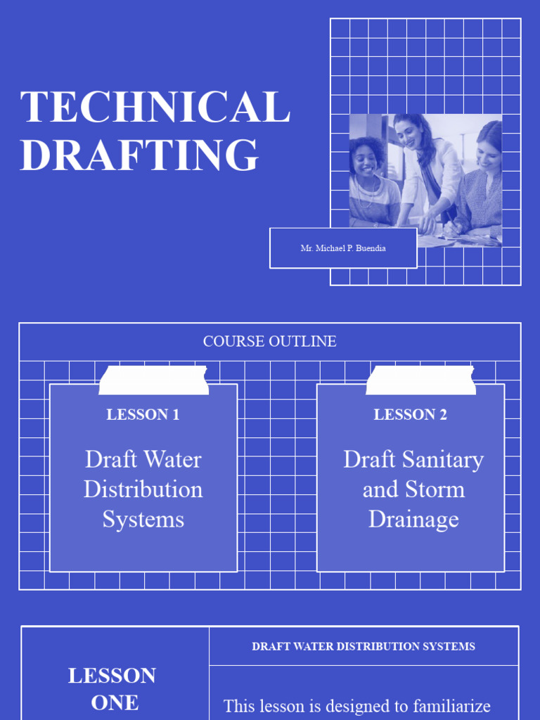 Plumbing Drafting Essentials | PDF | Pipe (Fluid Conveyance) | Water