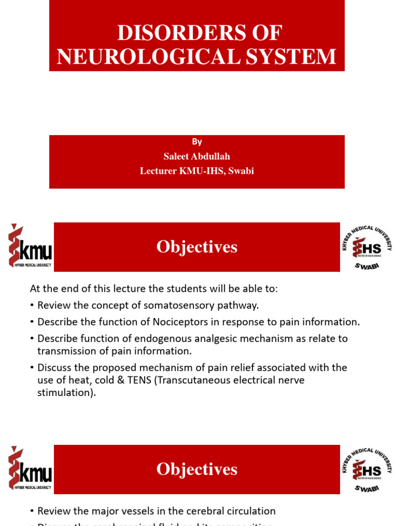 Patho - Unit Iii Disorders of Neurological System | PDF | Stroke | Ischemia