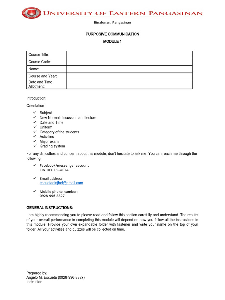 MODULE-1-Language-and-Communication | PDF | Communication | Language Acquisition