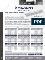 Furring Channel Specifications and Sizes | PDF | Industrial Processes ...