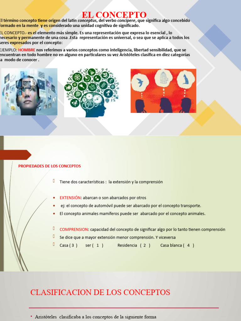 El Concepto | PDF | Concepto | Comprensión