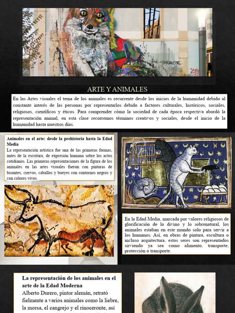 Arte y Animales | PDF | Pinturas | Las artes