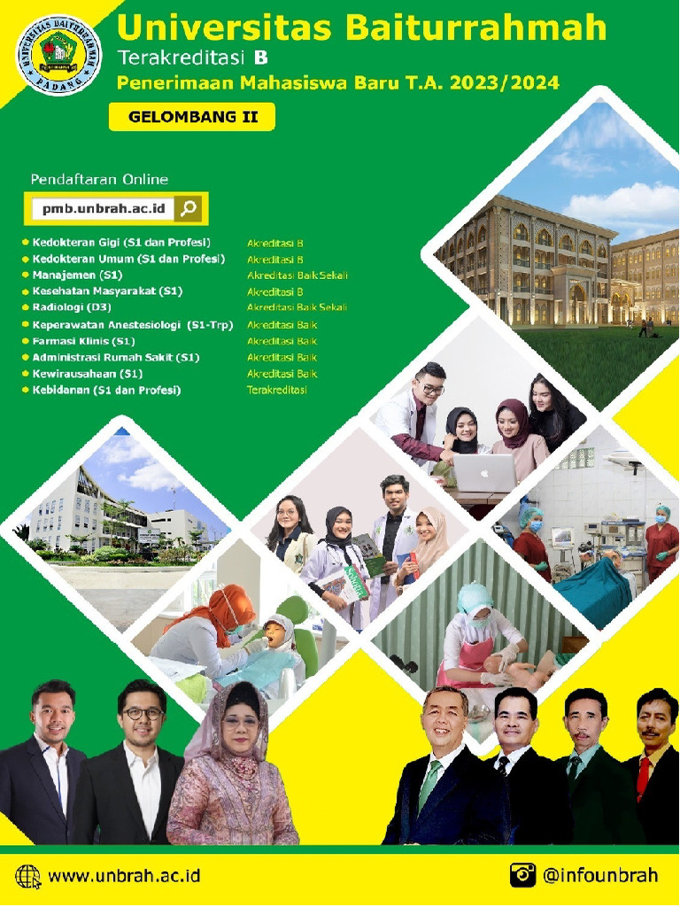 Panduan PMB Unbrah Jalur Ujian Tulis Gel. II 2023 2024 1 1 | PDF