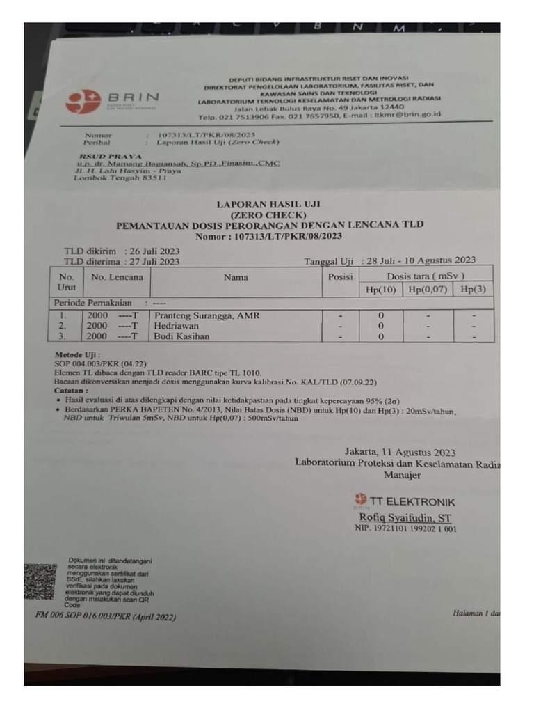 File Pengajuan BRIN | PDF