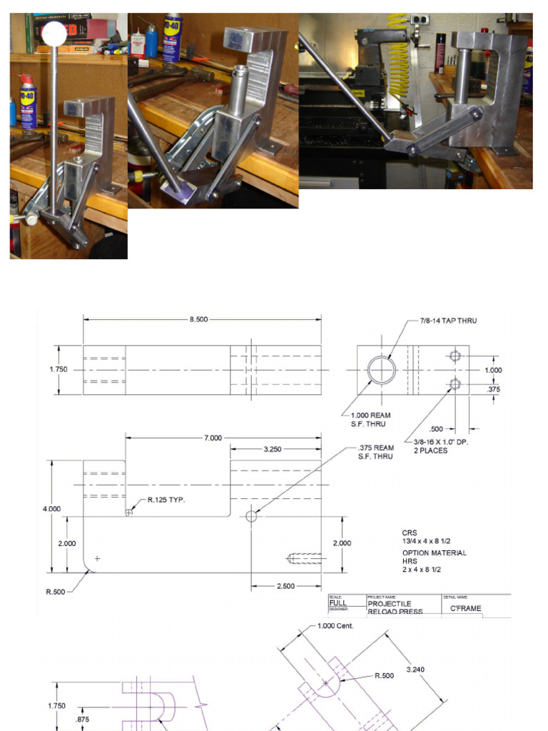 Single Position Reloading Press | PDF