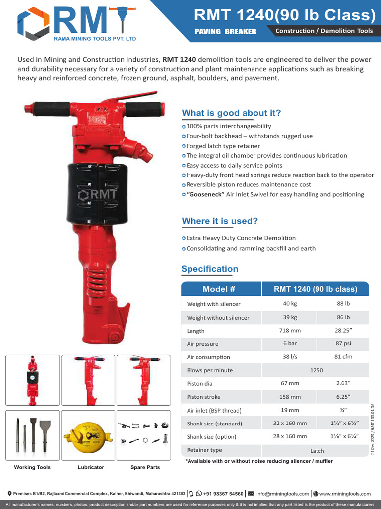 RMT 1240 Product Flyer (RMT) | PDF