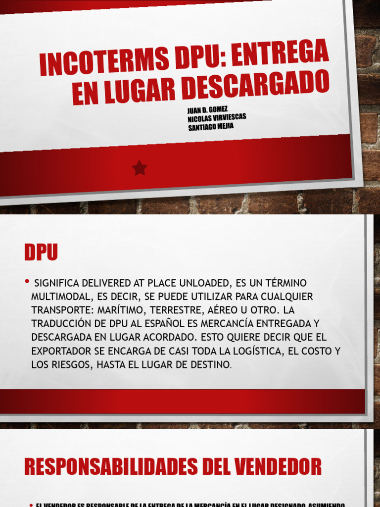 Presentacion Dpu | PDF