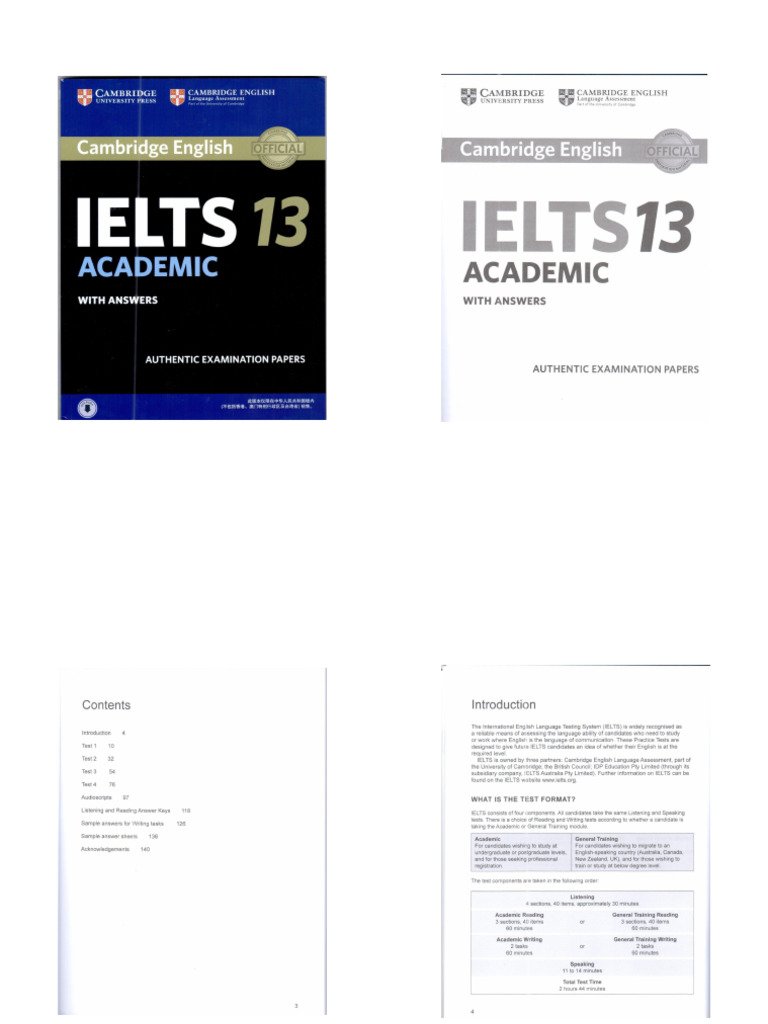 IELTS Cambridge 13 | PDF