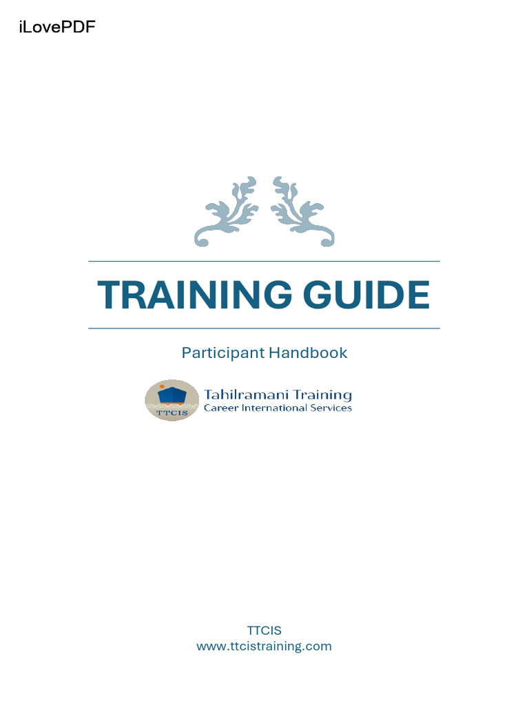 TTCIS Training Guide1 - Watermark - Watermark | PDF | Résumé | Cruise Ship