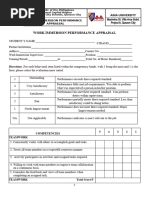 Potential Assessment Form | PDF | Leadership | Behavior Modification