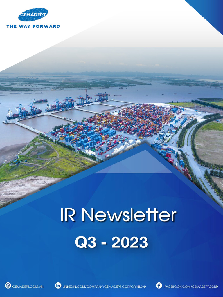 Bản tin IR Q3.2023 (ENG) | PDF | Port | Logistics