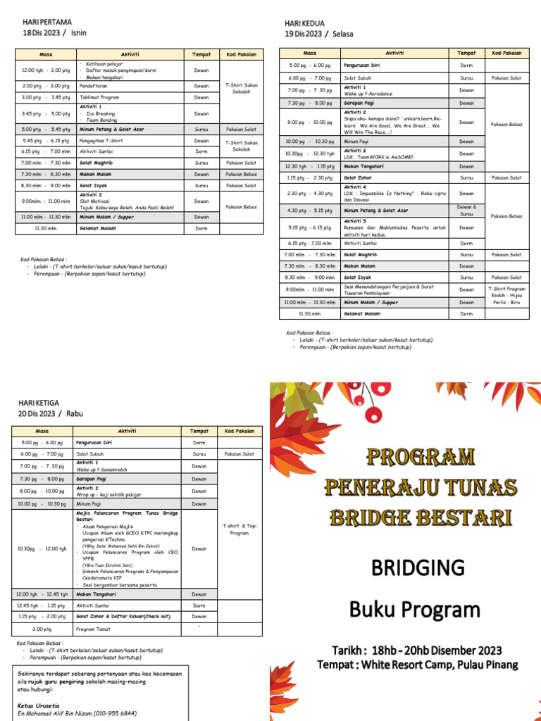 Tentatif Program | PDF