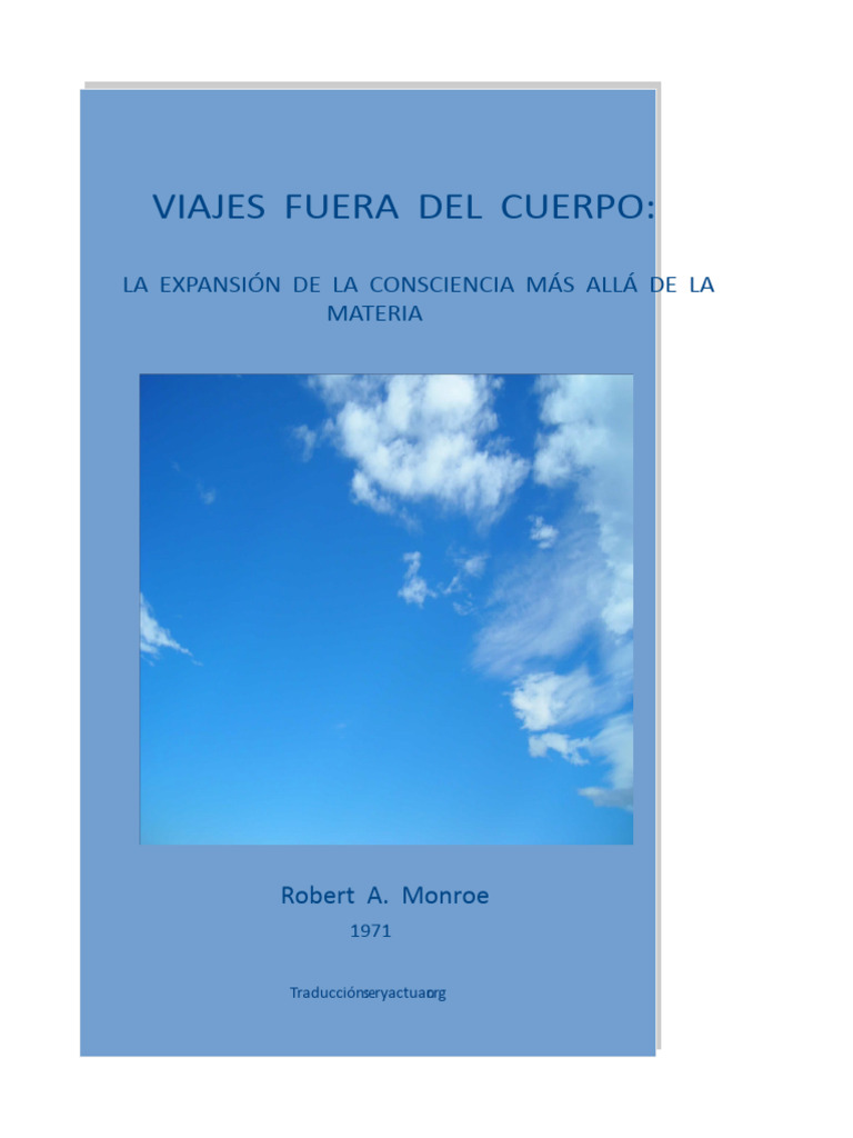 Robert Monroe Libro 1 Viajes Fuera Del Cuerpo 1971 | PDF | Epilepsia ...