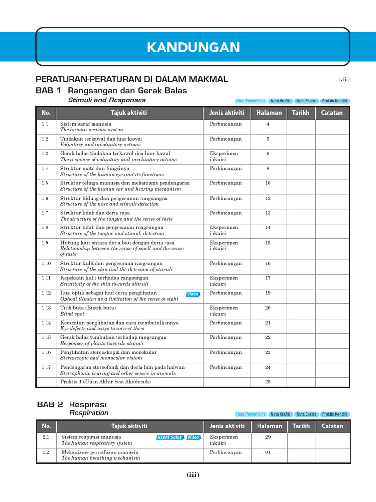Sps Sains Tg3 (NG) | PDF