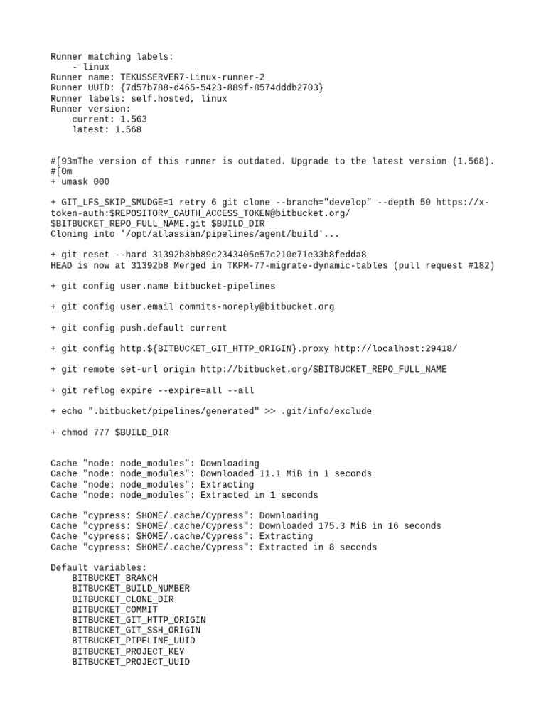 Pipeline Log | PDF | Login | Computer Science