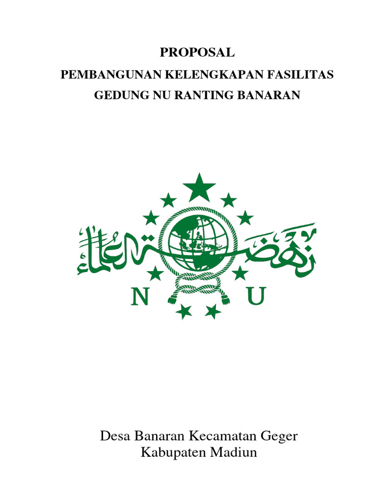Contoh Proposal Pembangunan Gedung NU | PDF
