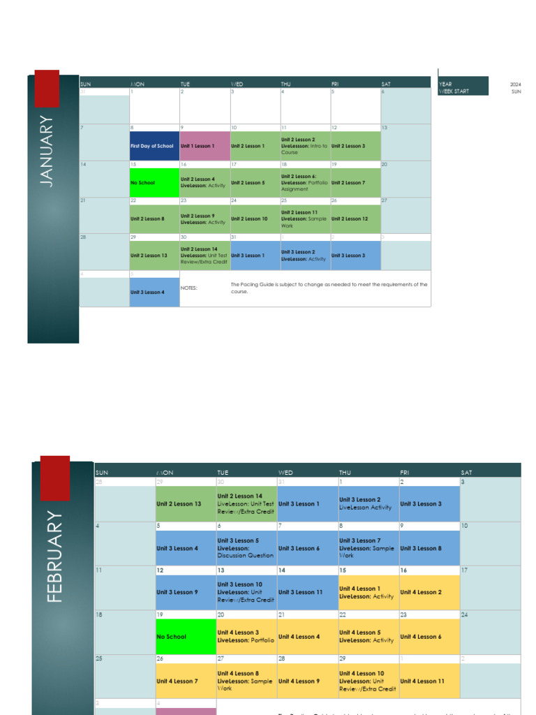 World History B Pacing Guide 2024 | PDF | Evaluation | Student ...