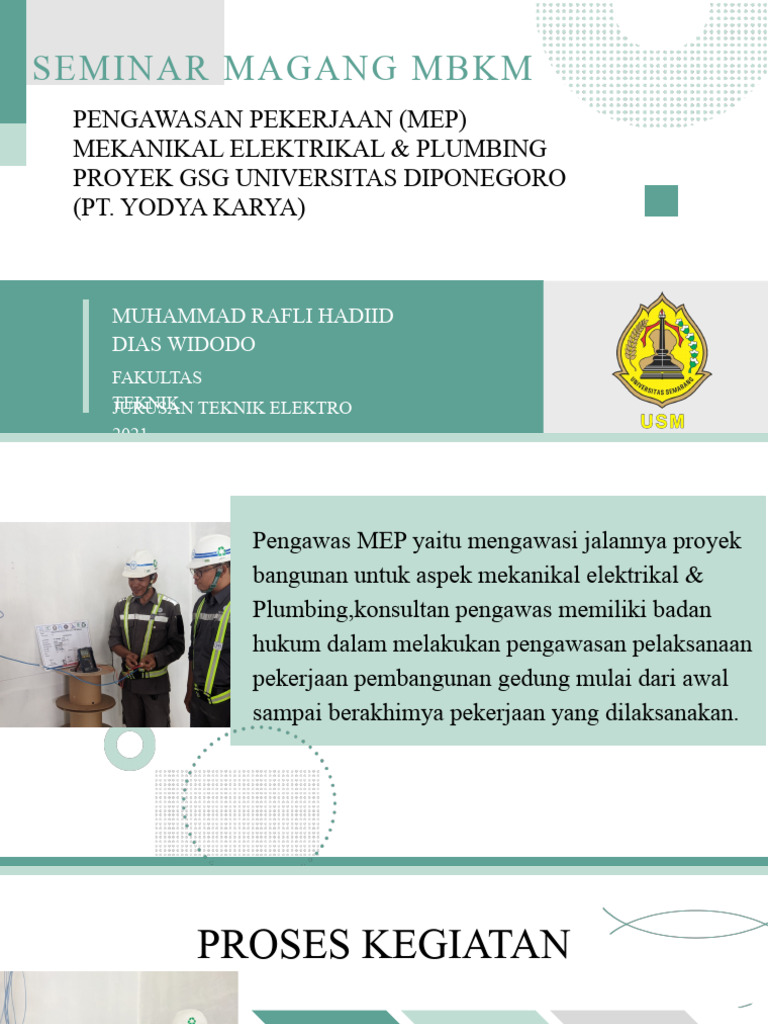 PPT SEMINAR MAGANG MUHAMMAD RAFLI HADIID | PDF