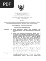 Contoh Perdes APBDes Tahun 2025 | PDF