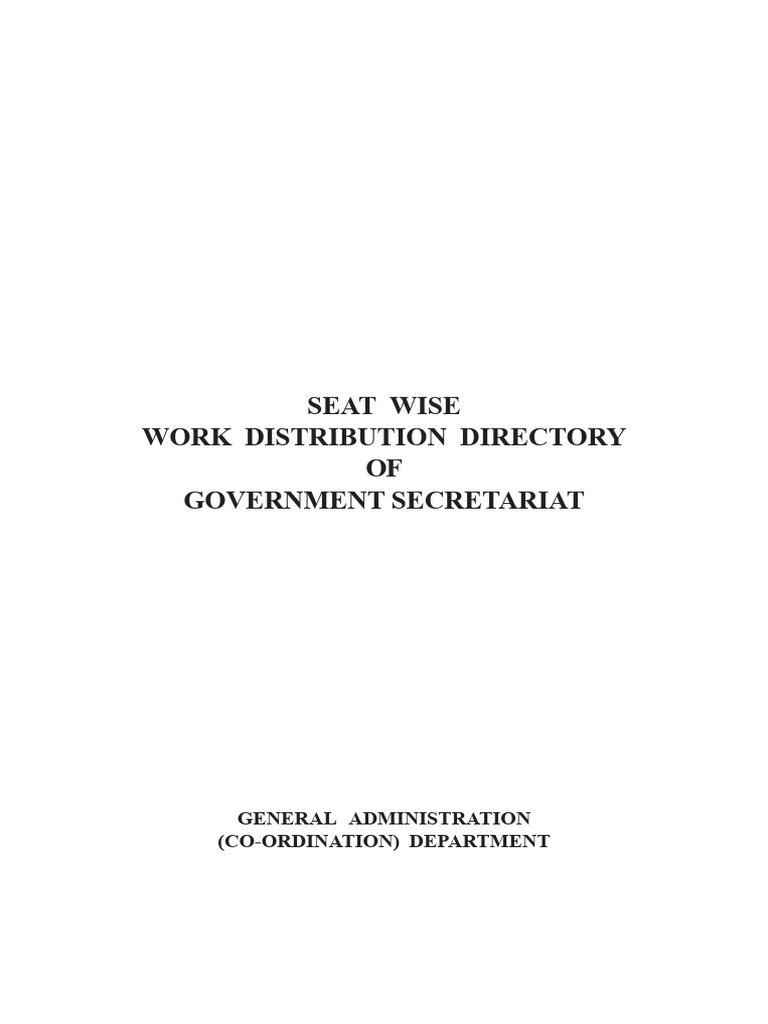 Seeatwise Work Distribution Directory | PDF | Agriculture