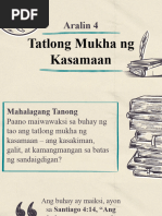 Tatlong Mukha NG Kasamaan Ni U Nu | PDF