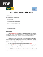 Singapore MRT/LRT System Map 2024 | PDF | Land Transport | Rail Transport