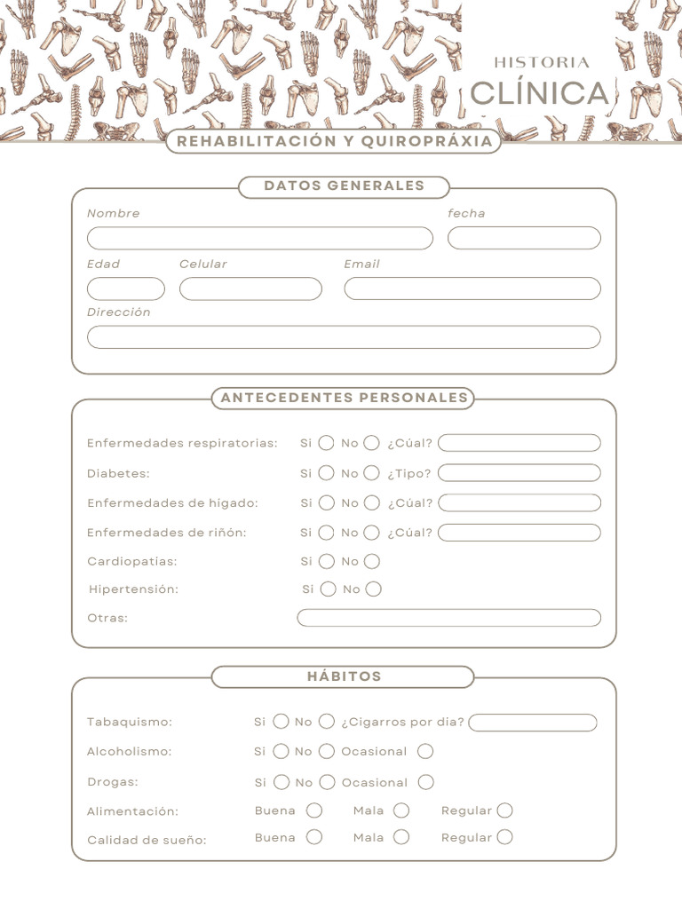 Grey Elegant Beauty Salon Form Document | PDF | Quiropráctica | Cuidado de la salud