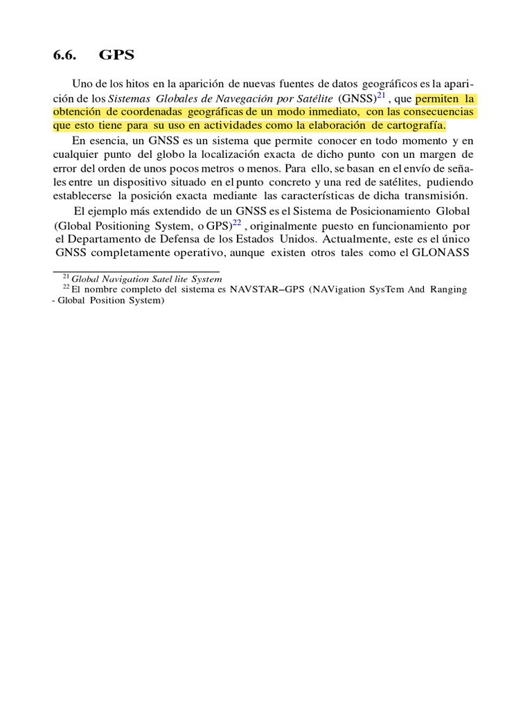 Fundamentos del Sistema GPS y Su Funcionamiento | PDF | Sistema de ...