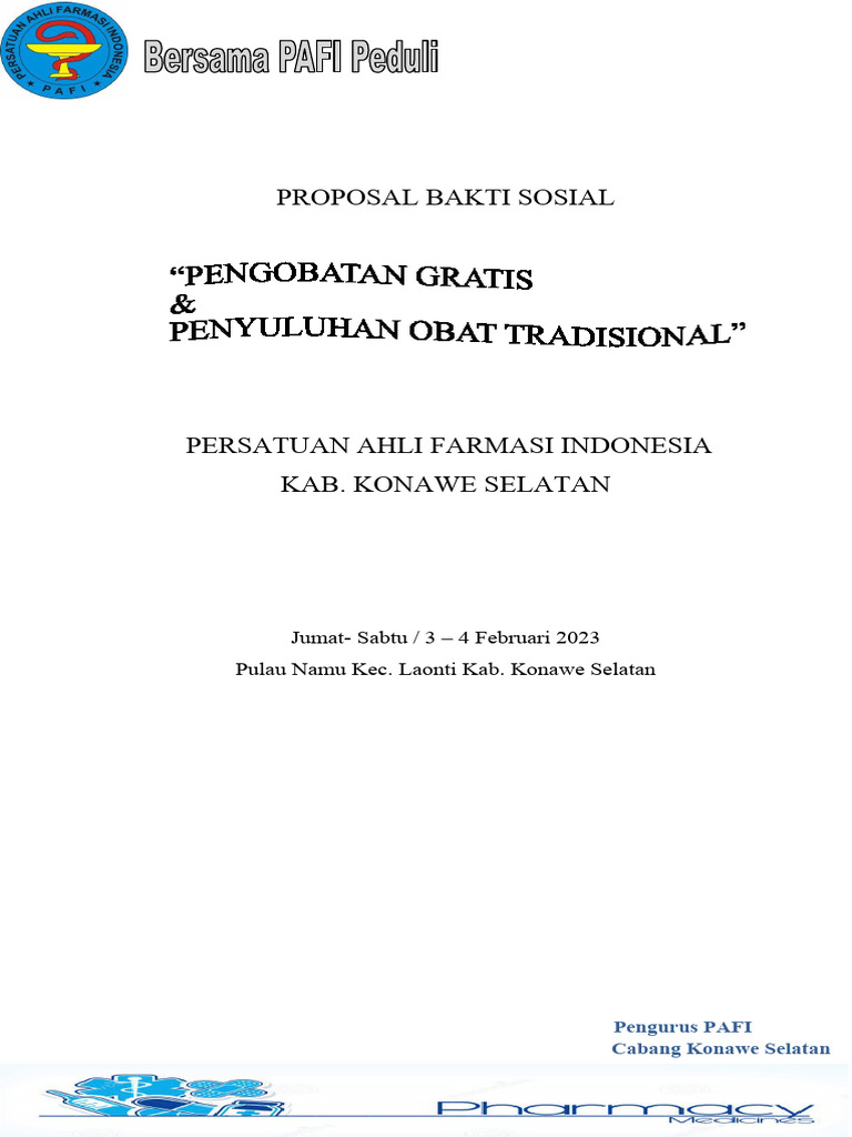 Proposal Baksos-2 | PDF