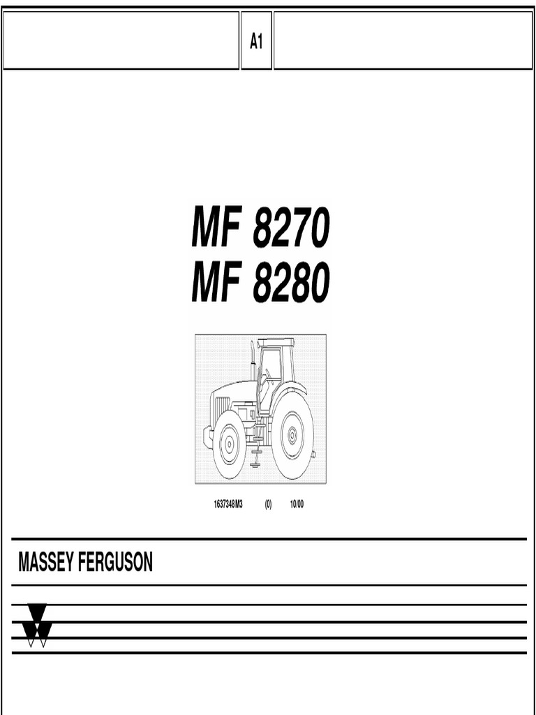 8270 - 80 MF - Hjallerup Maskinforretning A - S | PDF | Engines ...