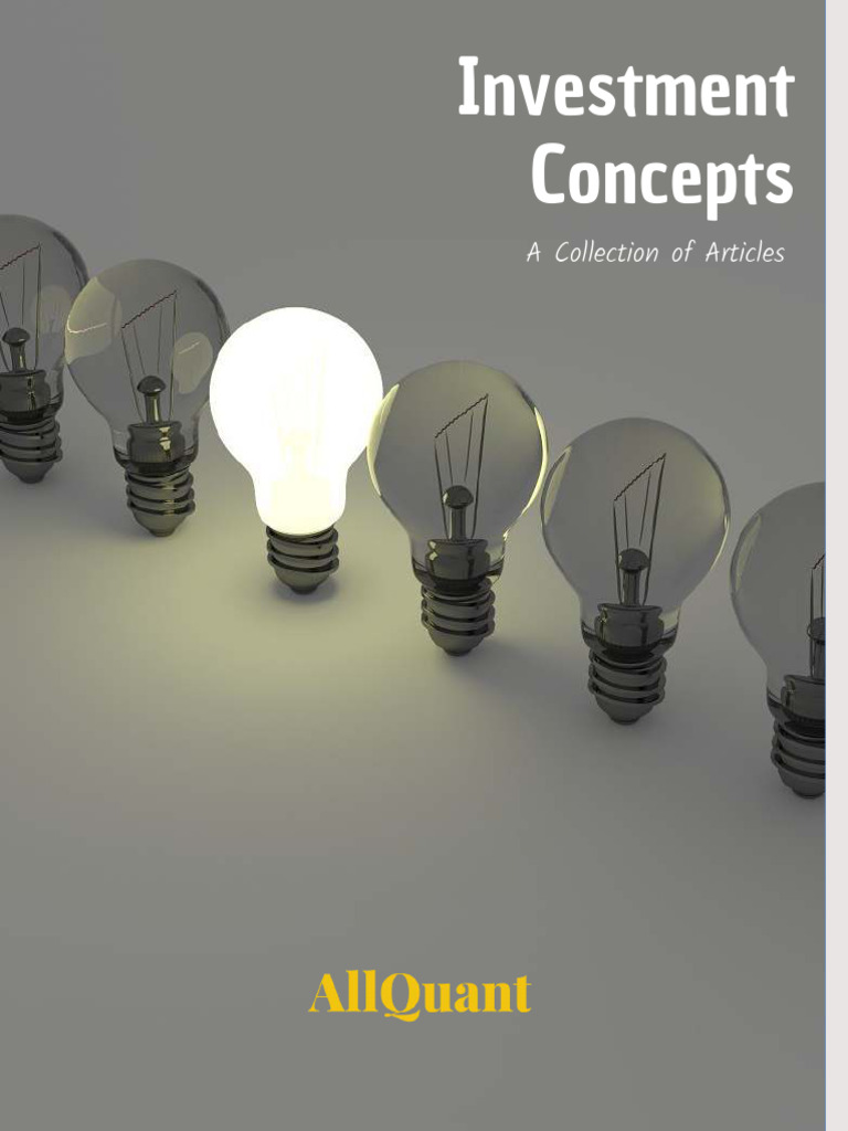 Investment Concepts | PDF | Coefficient Of Determination | Investing