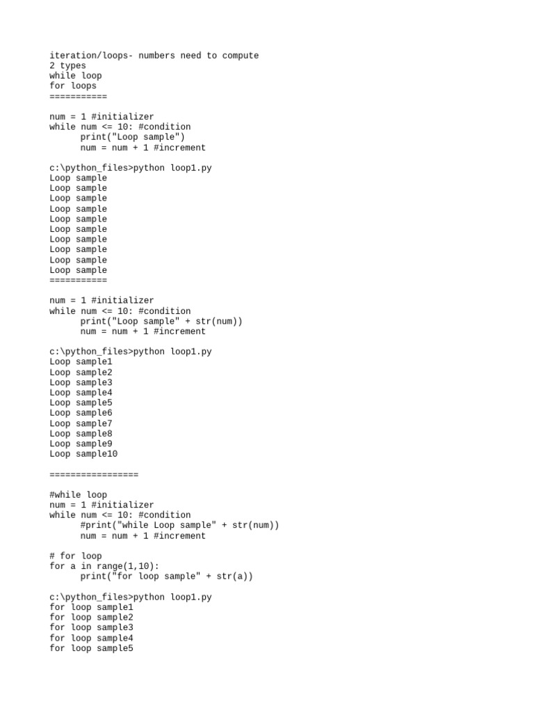 Lesson For Programming 4 Pdf Control Flow Computer Programming 