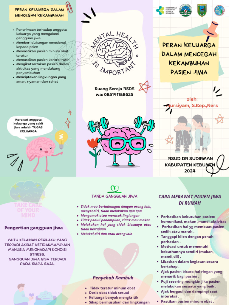 Peran Keluarga Cegah Kekambuhan Gangguan Jiwa | PDF