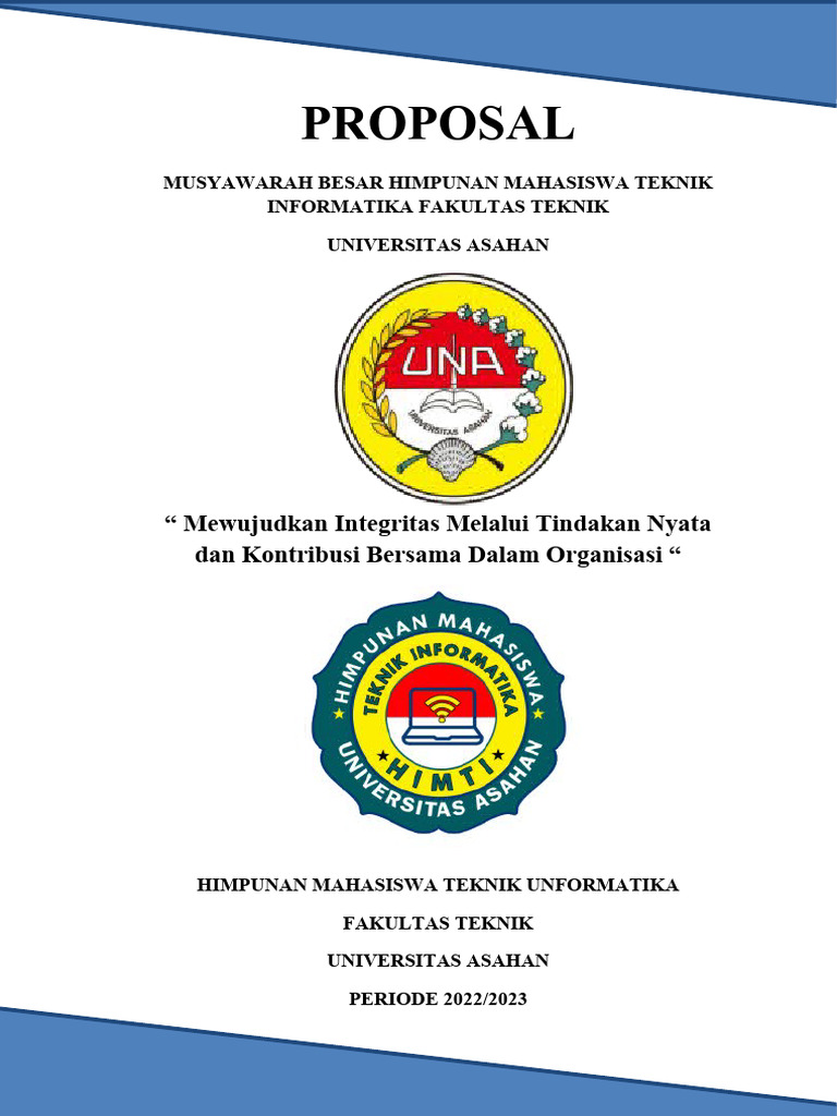 Proposal Himti Mubes 2024 | PDF