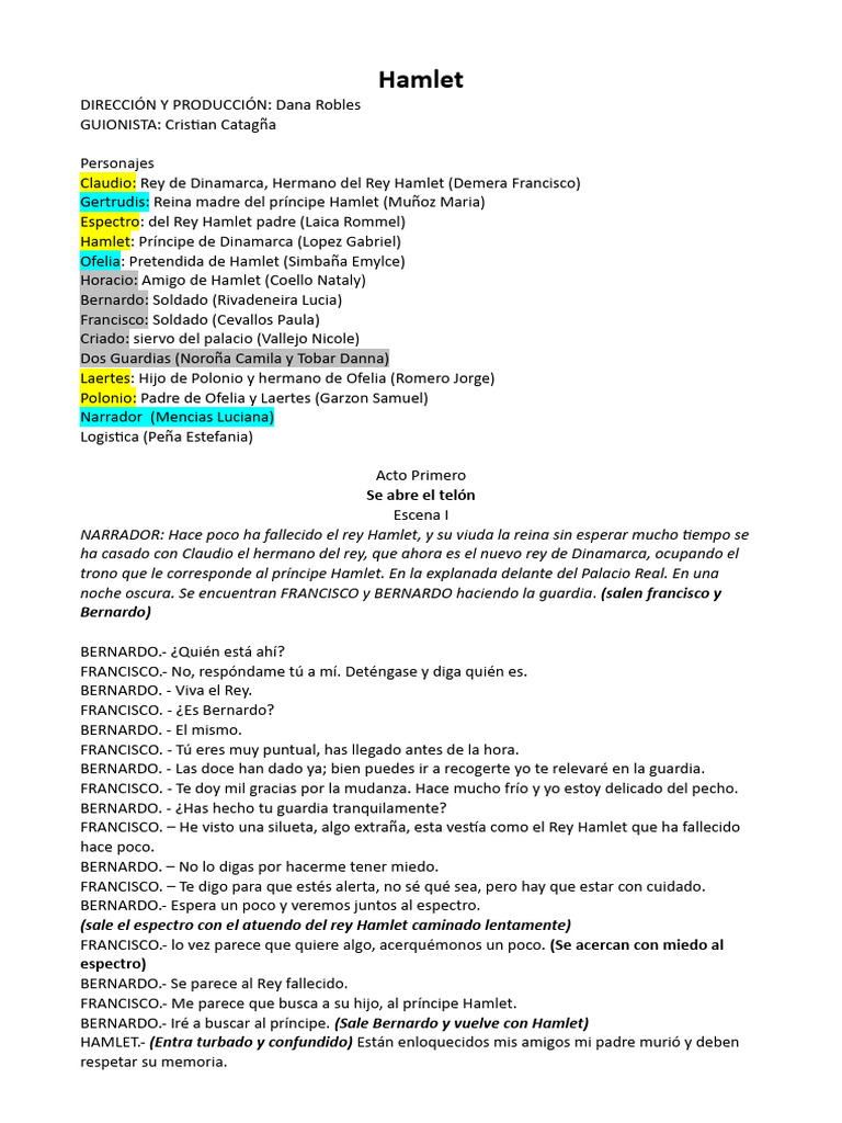 Hamlet | PDF | Aldea