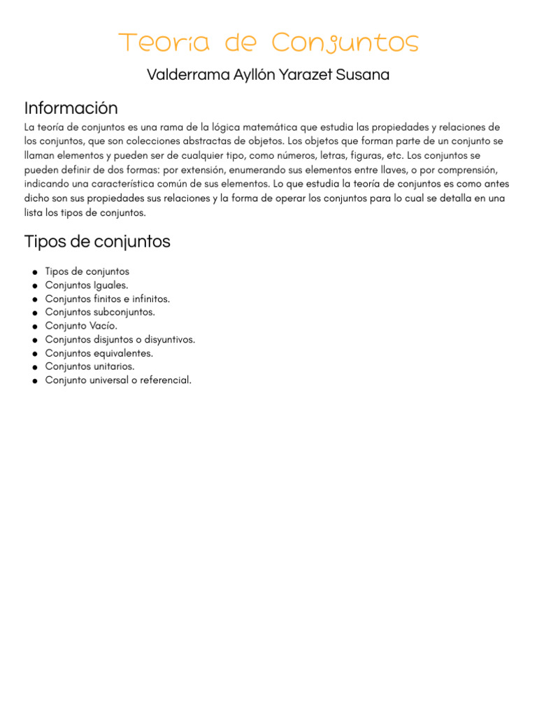 Tarea Proba | PDF | Conjunto (Matemáticas) | Matemáticas