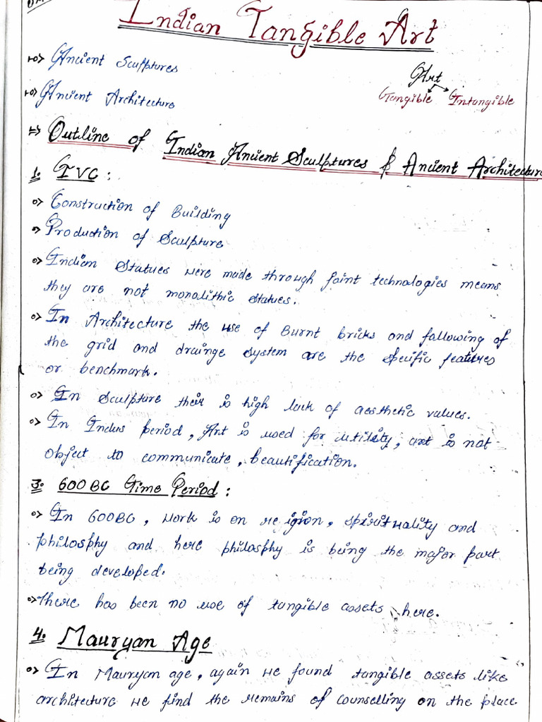 Indian Tangible Art | PDF