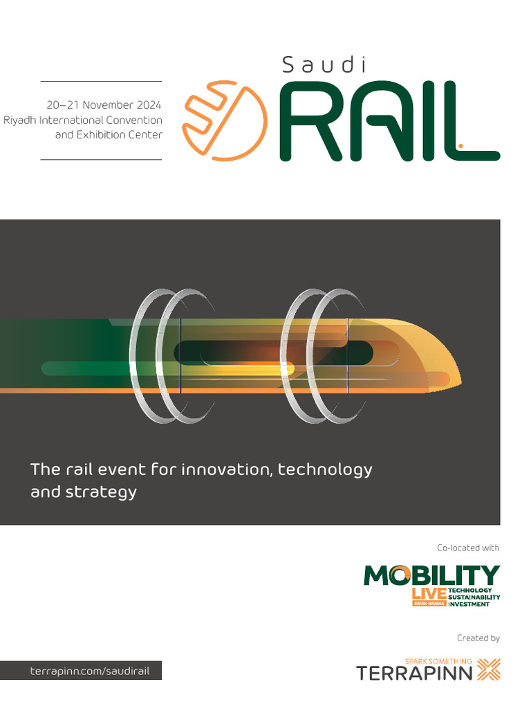 Saudi Rail 20 21 November 2024 Prospectus | PDF | Saudi Arabia | Transport