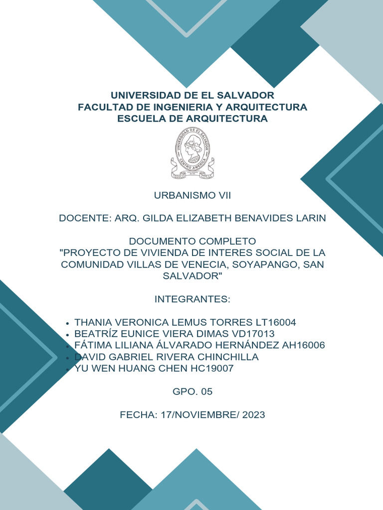 Urb 8 Unidad 5 | PDF