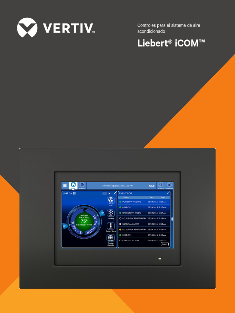 Control Termico Liebert Icom | PDF | Aire acondicionado | Condensación