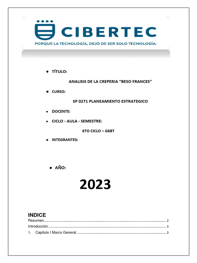 proyecto beso Frances-indicadores | PDF | Sustentabilidad | Business