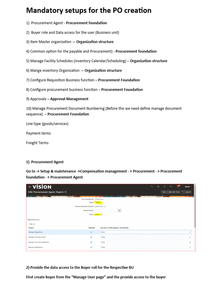 Po Creation Pdf Procurement Business