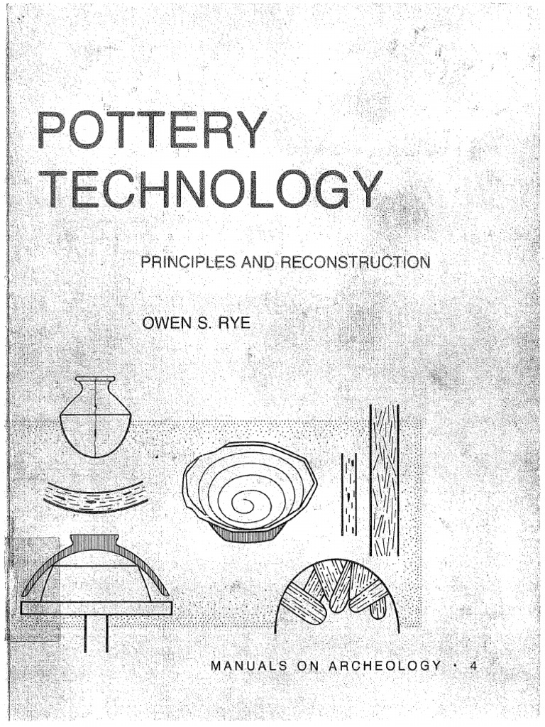 "Pottery Technology", Rye 1981. | PDF