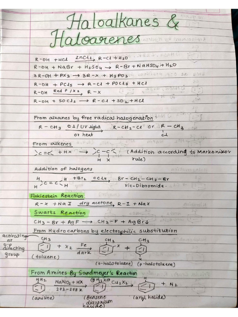 Organic Chemistry Rxns | PDF