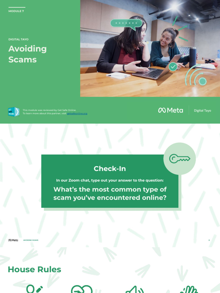 Module on Avoiding Scams | PDF | Phishing | Antivirus Software