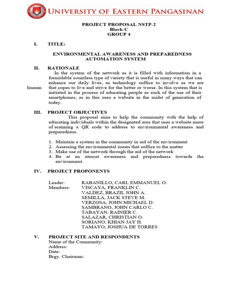 Environmental Awareness QR System | PDF