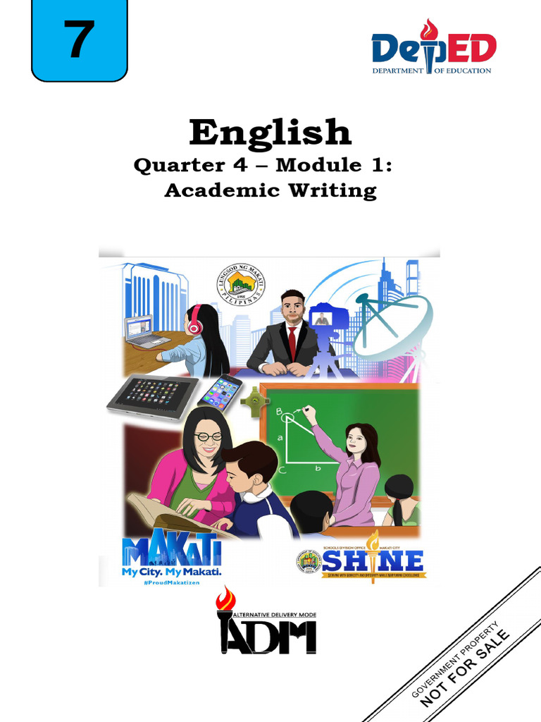 Eng7 q4 w1 Studentsversion v2 | PDF | Word | Information